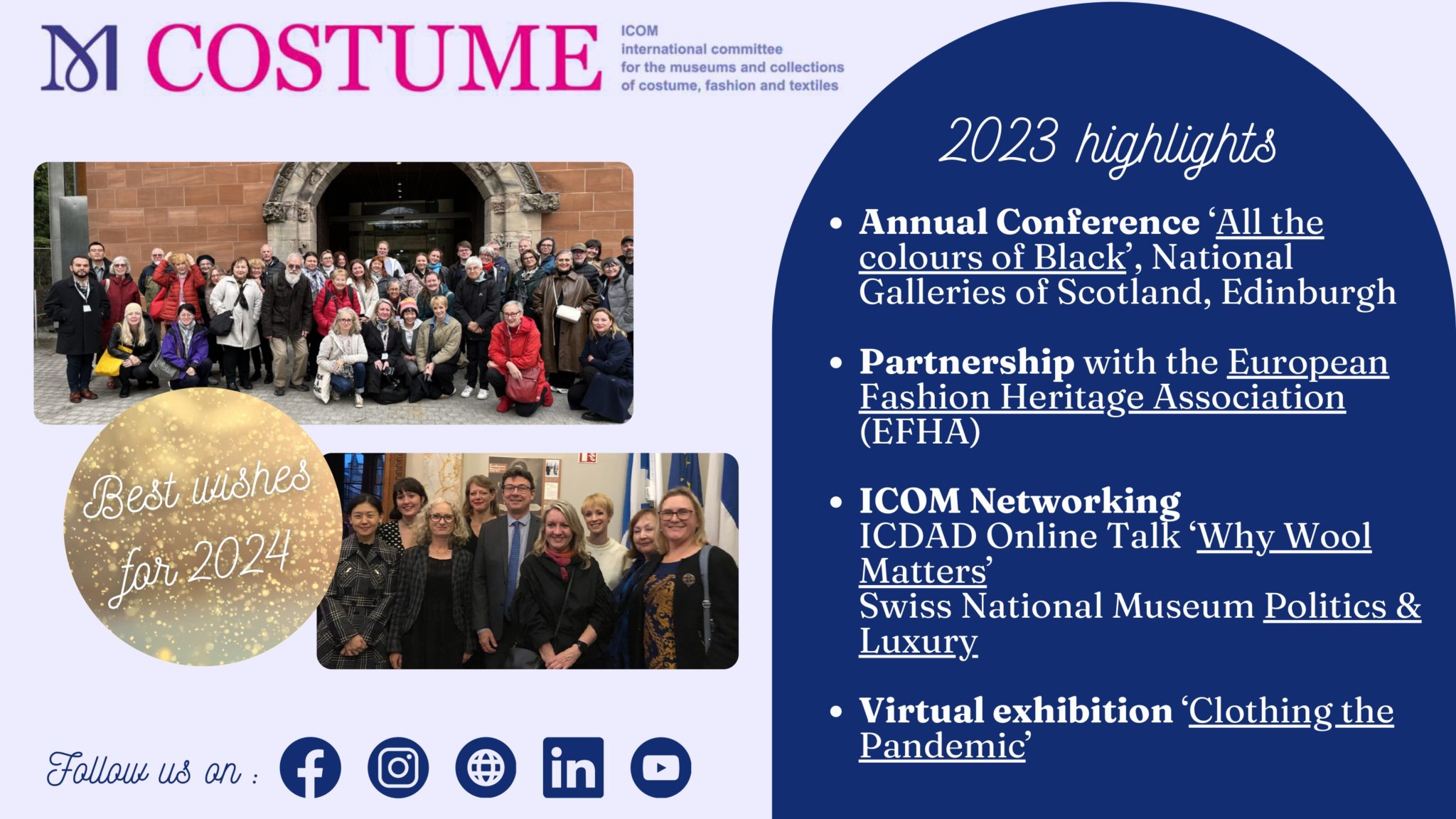 Greetings for 2024! - ICOM COSTUME - ICOM COSTUME